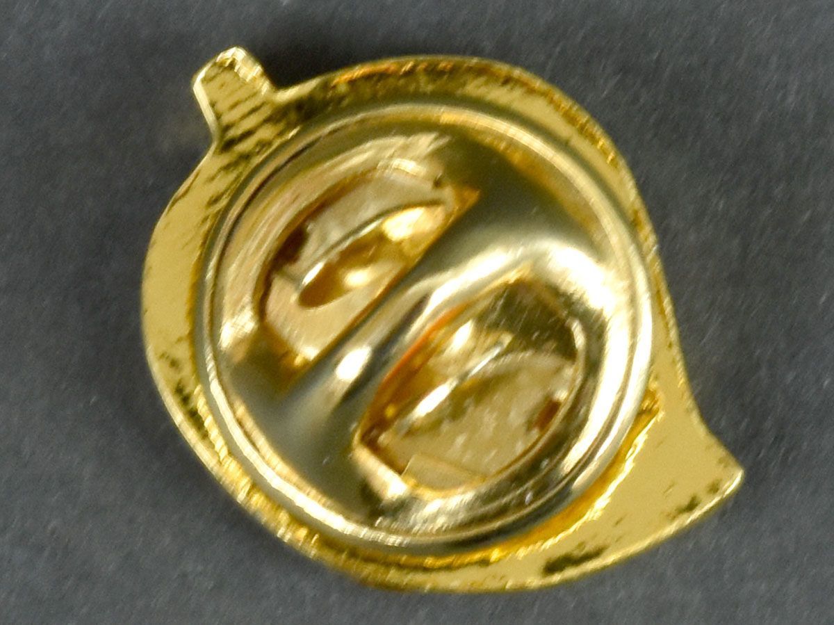 97996〇 CELINE セリーヌ/ ピンバッジ ピンバッチ ピンズ/ 葉 リーフ/ GP ラインストーン/ ゴールド レディース アクセサリー/ E(その他)｜売買されたオークション情報 ...