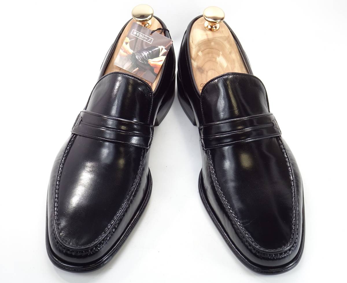 marelli 25.5cm ローファー マレリー メンズ 4E 幅広 黒 ブラック 本革 ビジネスシューズ 本皮 ドレスシューズ 革靴 紳士靴 タグ付き(25.5cm)｜売買された ...