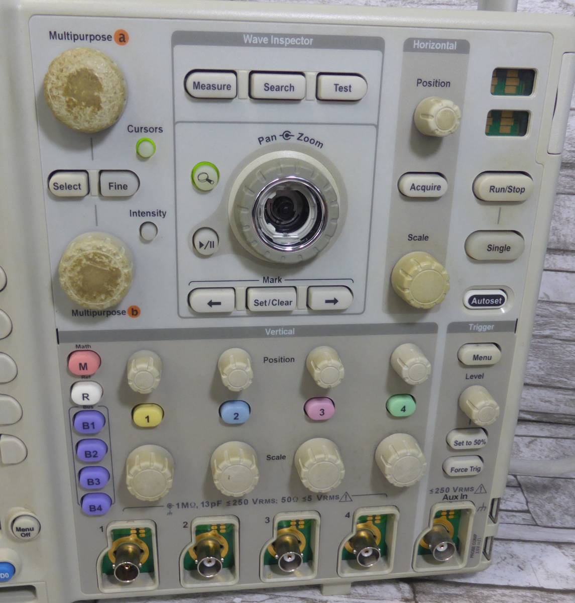 Tektronix MSO 4034 Mixed Signal Oscilloscope 350 MHz 2.5 GS/s オシロスコープ ...
