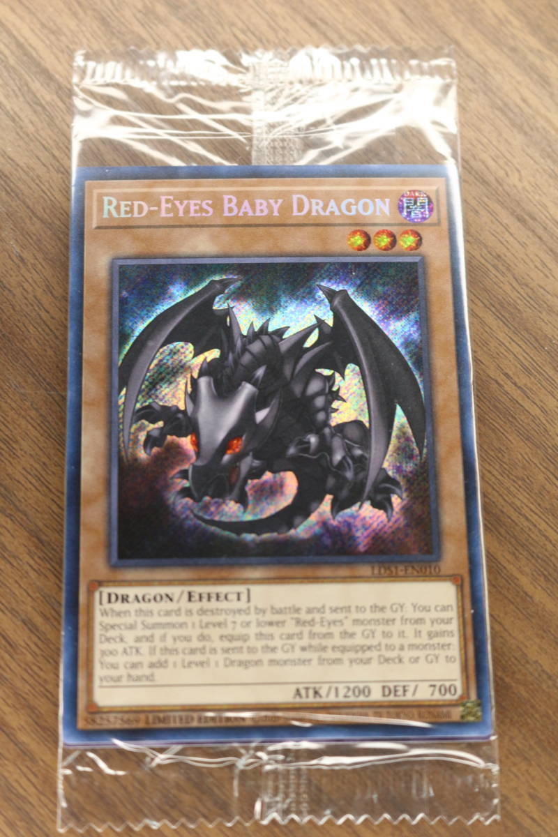 0-37 遊戯王 真紅眼の幼竜 RED-EYES BABY DRAGON 英語版 Secret Rare(遊戯王（コナミ）)｜売買された ...