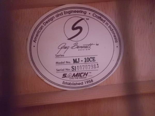 Greg Bennett グレッグ ベネット MJ-10CE(その他)｜売買されたオークション情報、yahooの商品情報をアーカイブ公開 - オークファン（aucfan.com）