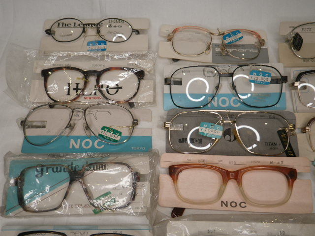 '70 '80年代デッドストック その② 国産メガネフレームまとめて Nikon BelleEpoch Lily Frame HERO ...