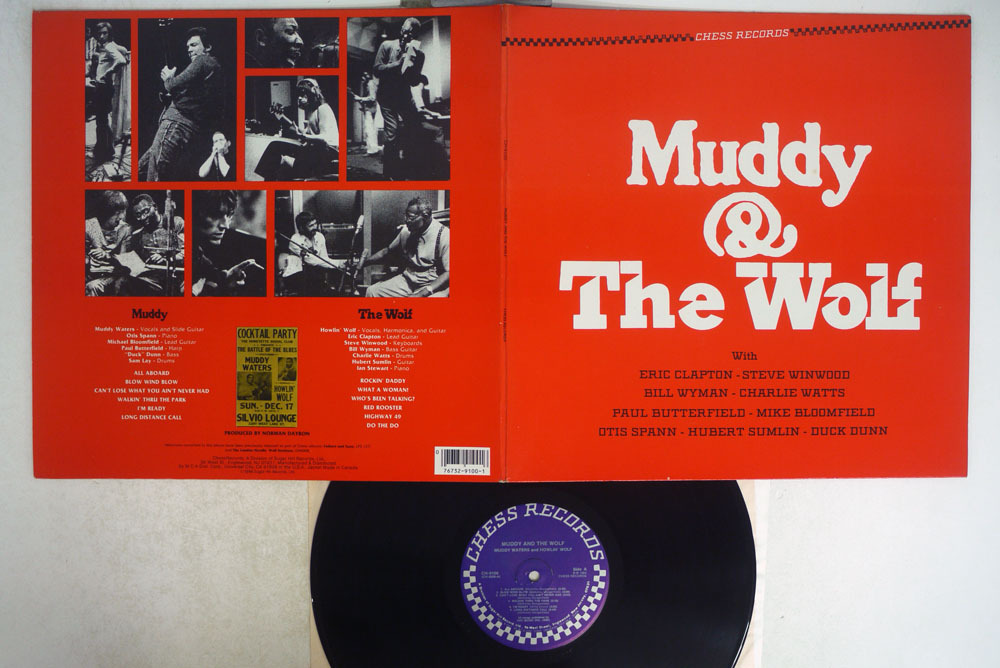 米 MUDDY WATERS AND HOWLIN' WOLF/MUDDY AND THE WOLF/CHESS CH-9100(ブルース ...