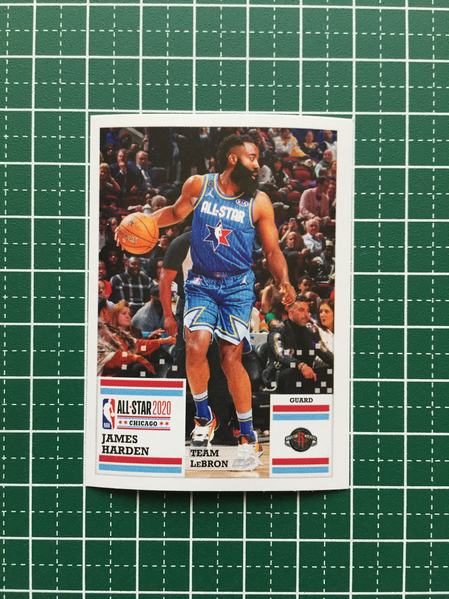 PANINI 2020-21 NBA STICKER & CARD COLLECTION #34 JAMES HARDEN TEAM ...