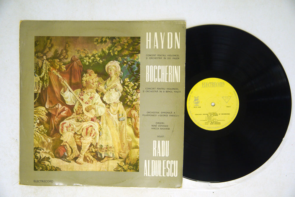 HAYDN/BOCCHERINI- SOLIST: RADU ALDULESCU/CONCERT PENTRU VIOLONCEL SI ORCHESTRA IN DO MAJOR ...