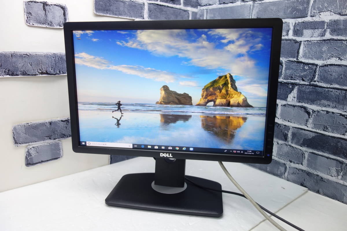 高さ調節可能 DELL P1913b 19インチワイド WXGA+ 1440×900 ノングレア D-sub DVI Displayport ...