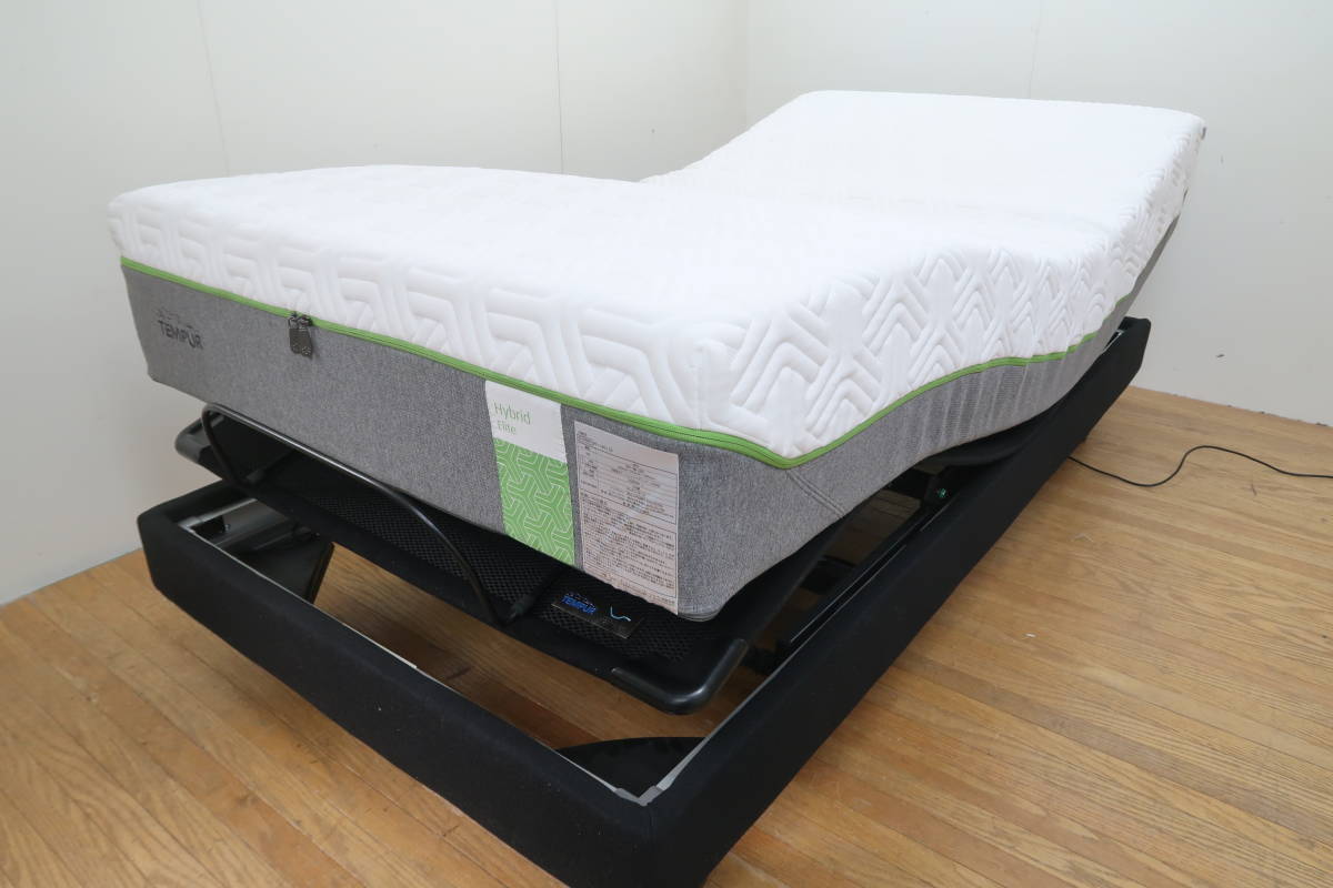 展示/テンピュール/ZERO-G/CURVE/ゼロジー/カーヴ/ハイブリッドエリート25/電動リクライニング/シングルベッド(マットレス付き)｜売買されたオークション情報、yahooの商品情報 ...