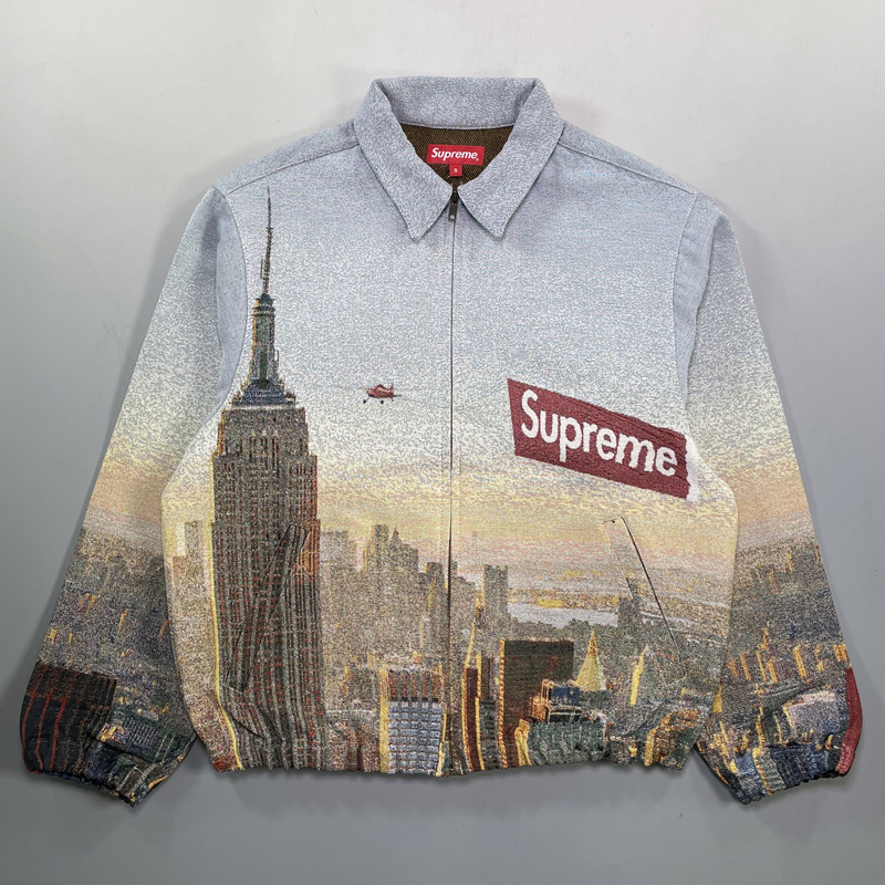 品 20aw Supreme Aerial Tapestry Harrington Jacket S シュプリーム エアリアル タペストリー ...