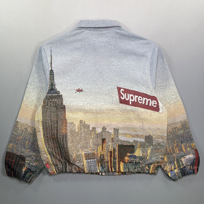 品 20aw Supreme Aerial Tapestry Harrington Jacket S シュプリーム エアリアル タペストリー ...