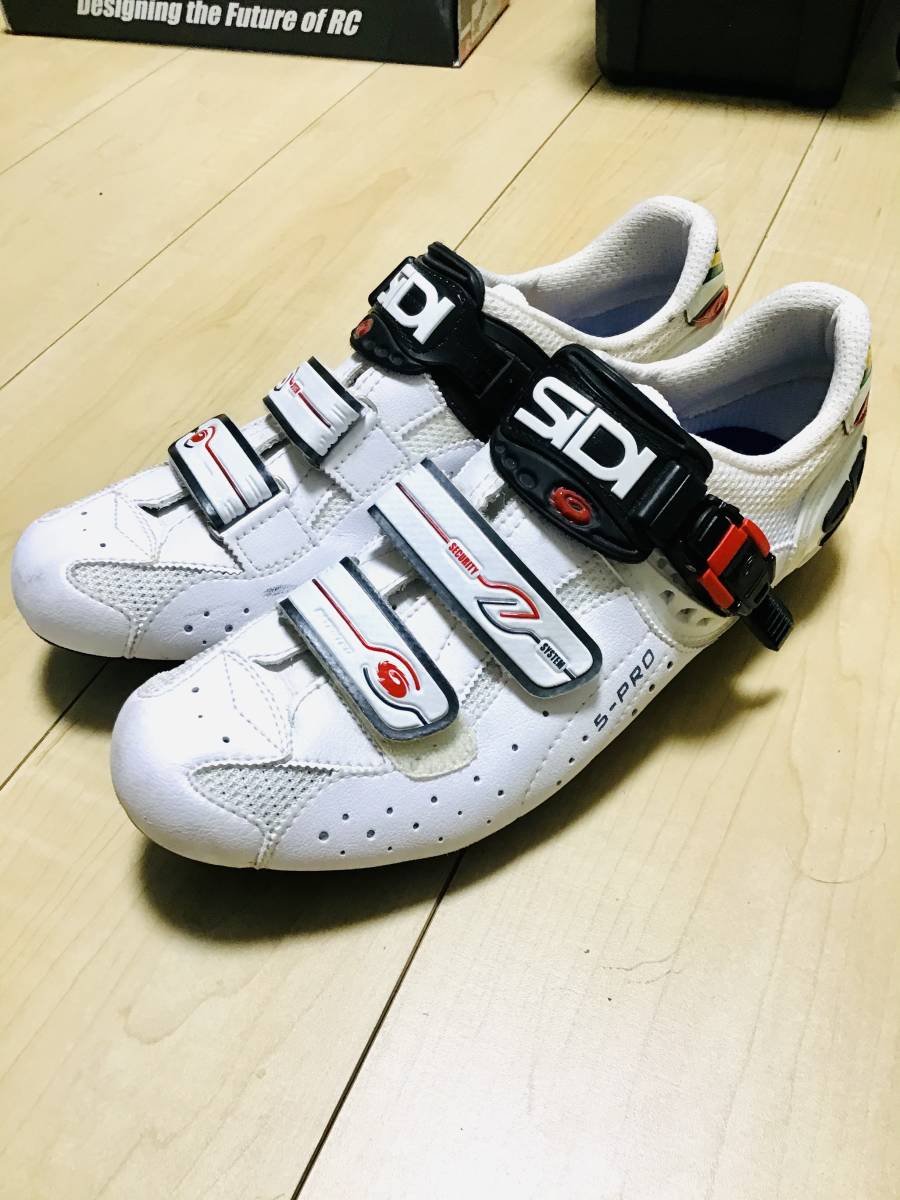 程度良好 SIDI シデイ Genius 5 Pro White/White 44 27 cm(27cm～)｜売買されたオークション情報 ...