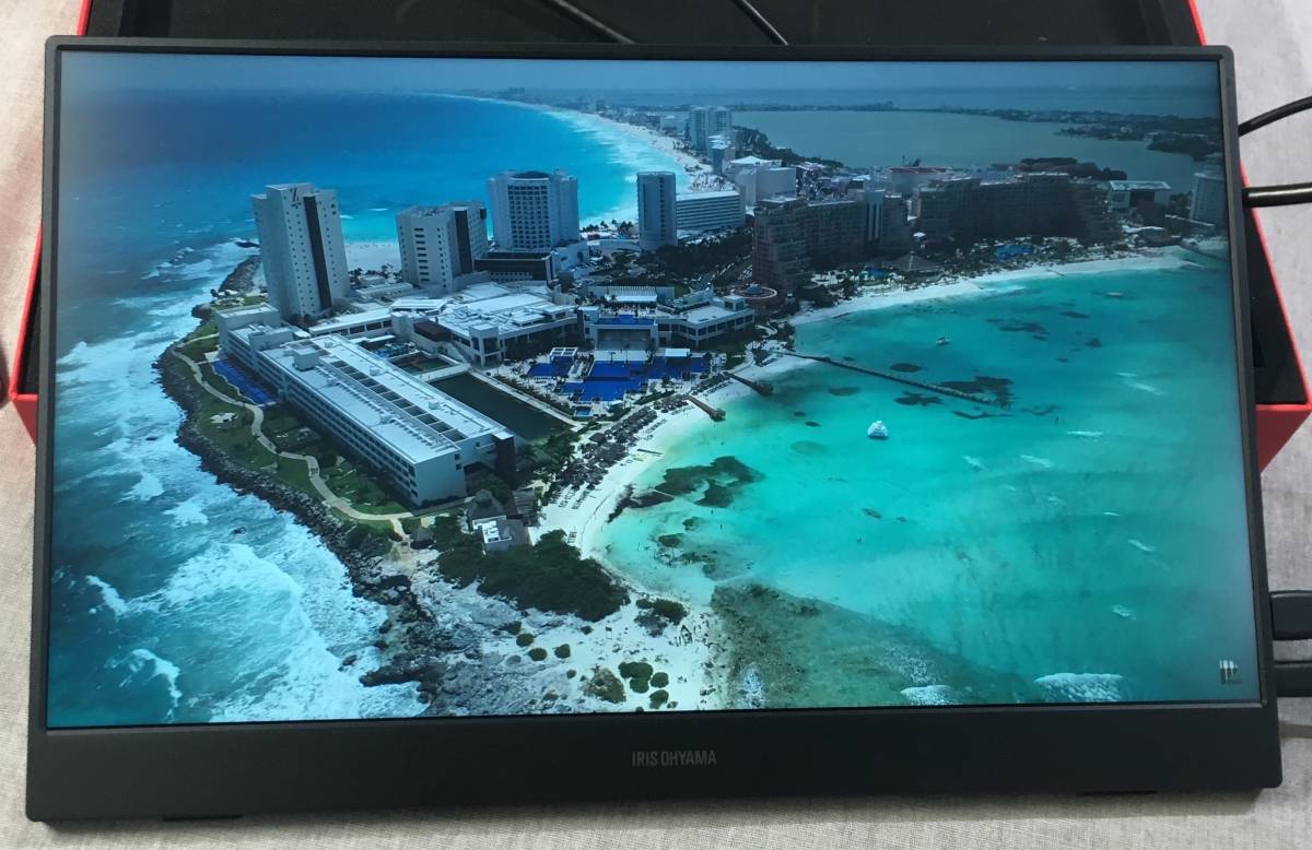 現状品 IRIS OHYAMA PORTABLE MONITOR モバイルモニター 15.6インチ(モニタ)｜売買されたオークション情報 ...