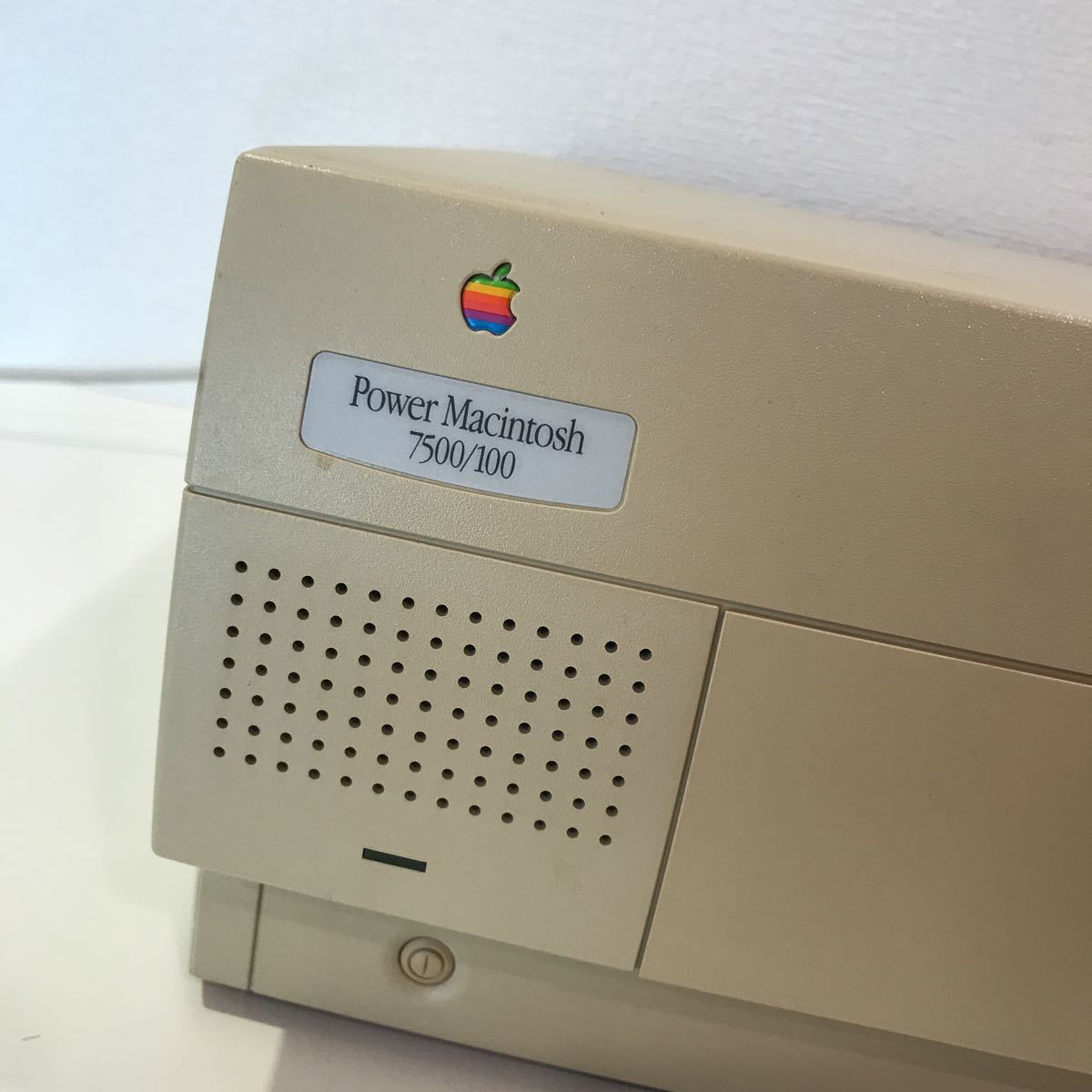 通電確認済み Apple アップル デスクトップ パソコン Power Macintosh 7500 100 マッキントッシュ 160サイズ ...