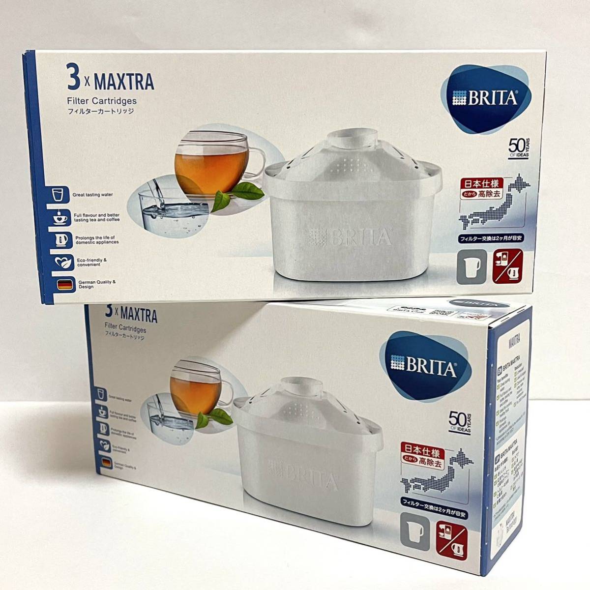 BRITA 浄水 ポット カートリッジ マクストラ 3個入り2箱セット(交換用カートリッジ)｜売買されたオークション情報、yahooの商品情報をアーカイブ公開 - オークファン（aucfan.com）