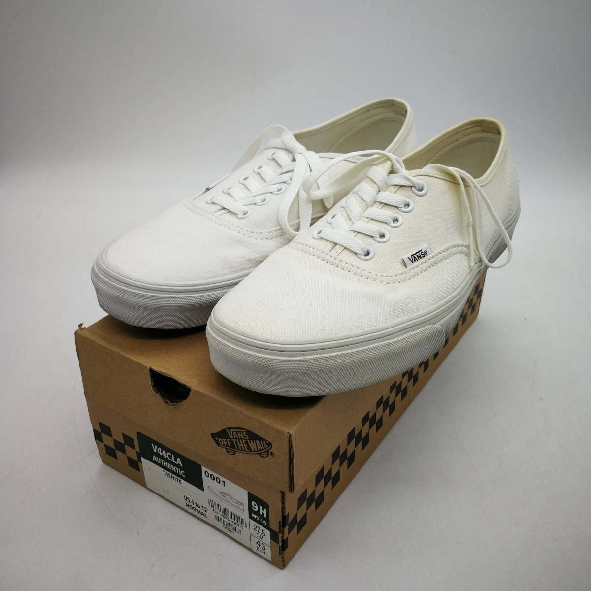 h2211 VANS AUTHENTIC V44CLA NATURAl 28cm US10 ホワイト バンズ ホワイト メンズ オーセンティック(28.5cm)｜売買されたオークション情報 ...