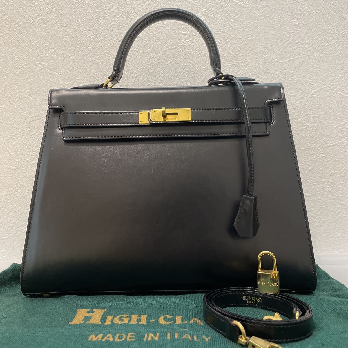 超 HENRY HIGH-CLASS ハイクラス ケリー型 2way ハンドバッグ(ハンドバッグ)｜売買されたオークション情報、yahooの商品情報をアーカイブ公開 - オークファン ...