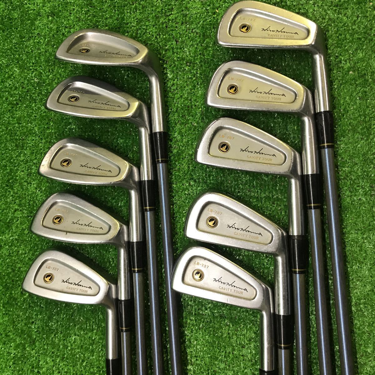 JIS-042 ホンマ HONMA LB-757 キャビティ アイアン3.4.5.6.7.8.9.10.11.S 10本セット 3.5.7.9ソケット浮いてます フレックスR-1(ホンマ ...