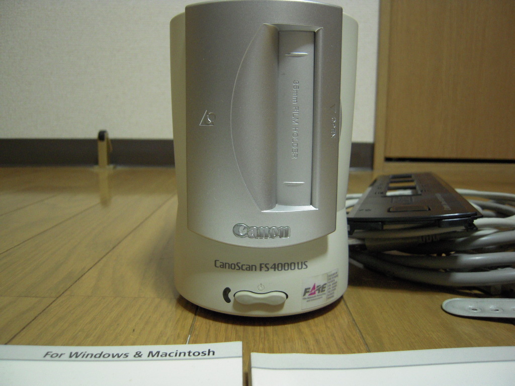 フィルムスキャナー Canon CanoScan FS4000US ジャンク 動作未確認(フィルムスキャナ)｜売買されたオークション情報 ...