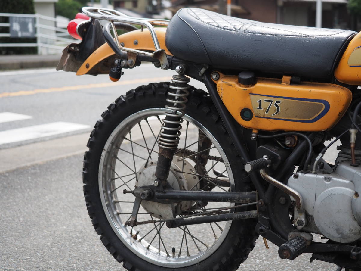 1971年 KAWASAKI F7 175cc F5 F7 ボブキャット トレールボス バイソン TR175 TR125 TR250 ...