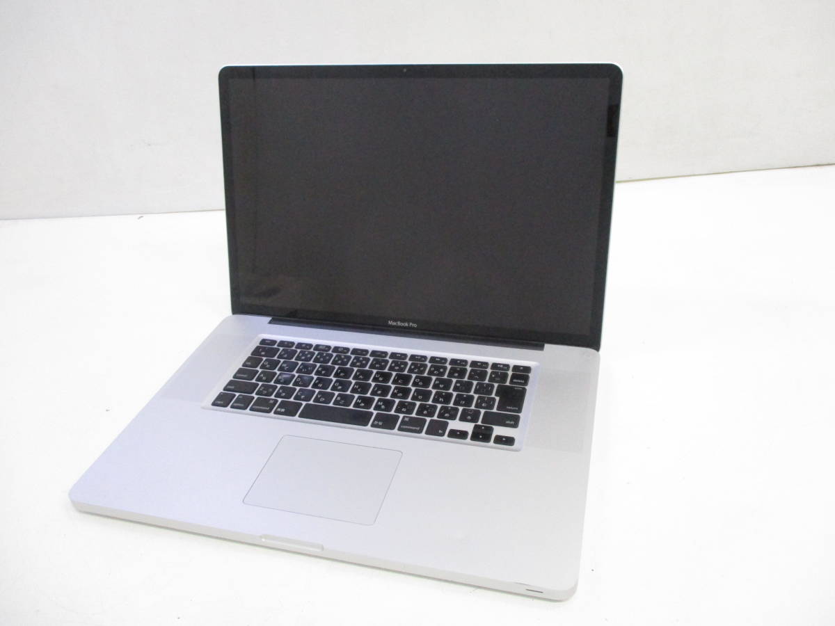 【0630KM Y1】ジャンク Apple MacBook Pro A1297 17インチ 2009モデル アップル マックブックプロ ...