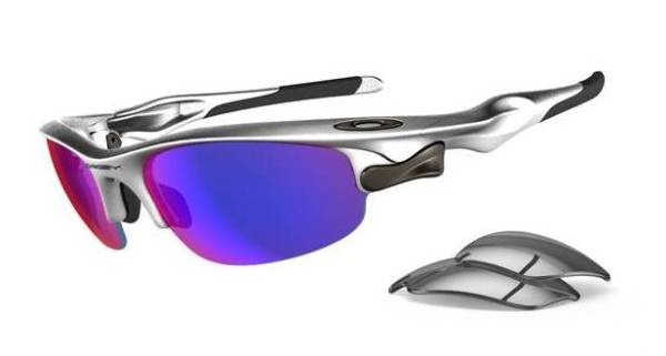 1円 FAST JACKET Silver/Light Positive Red Slate JpFt(セル、プラスチックフレーム)｜売買され ...