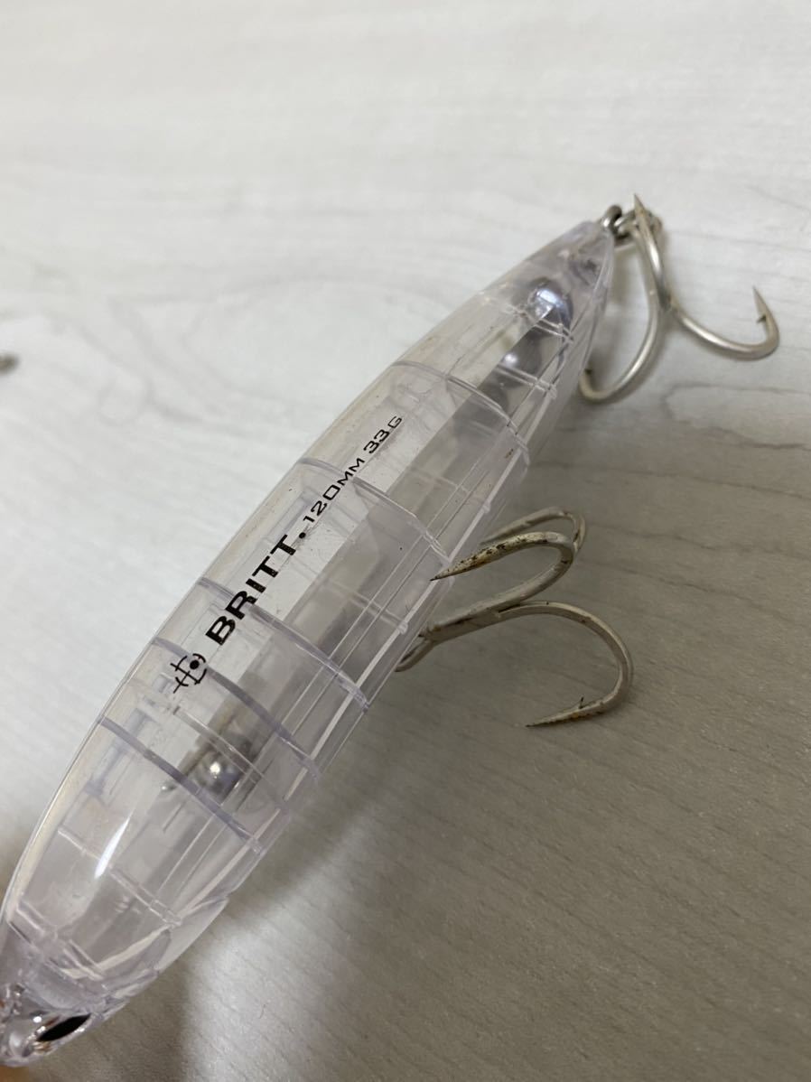 タックルハウス BRITT ブリットペンシル 120 33g シーバス 青物 ブリ ヒラマサ(トップウォーター)｜売買されたオークション情報、yahooの商品情報をアーカイブ公開 ...
