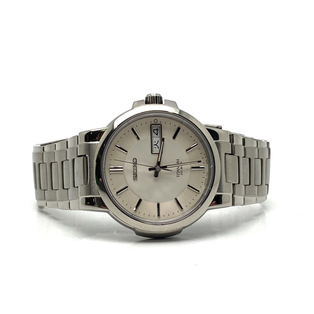 セイコー/SEIKO スピリット SCDC055 チタニウム デイデイト 7N43-7B80 腕時計 お洒落 メンズ(スピリット)｜売買された ...