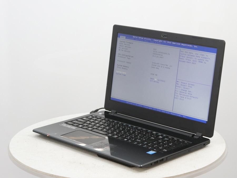 THIRDWAVE Thirdwave C15B Diginnos Core i3-4000M 2.40GHz 4 GB 現状品｜パソコン