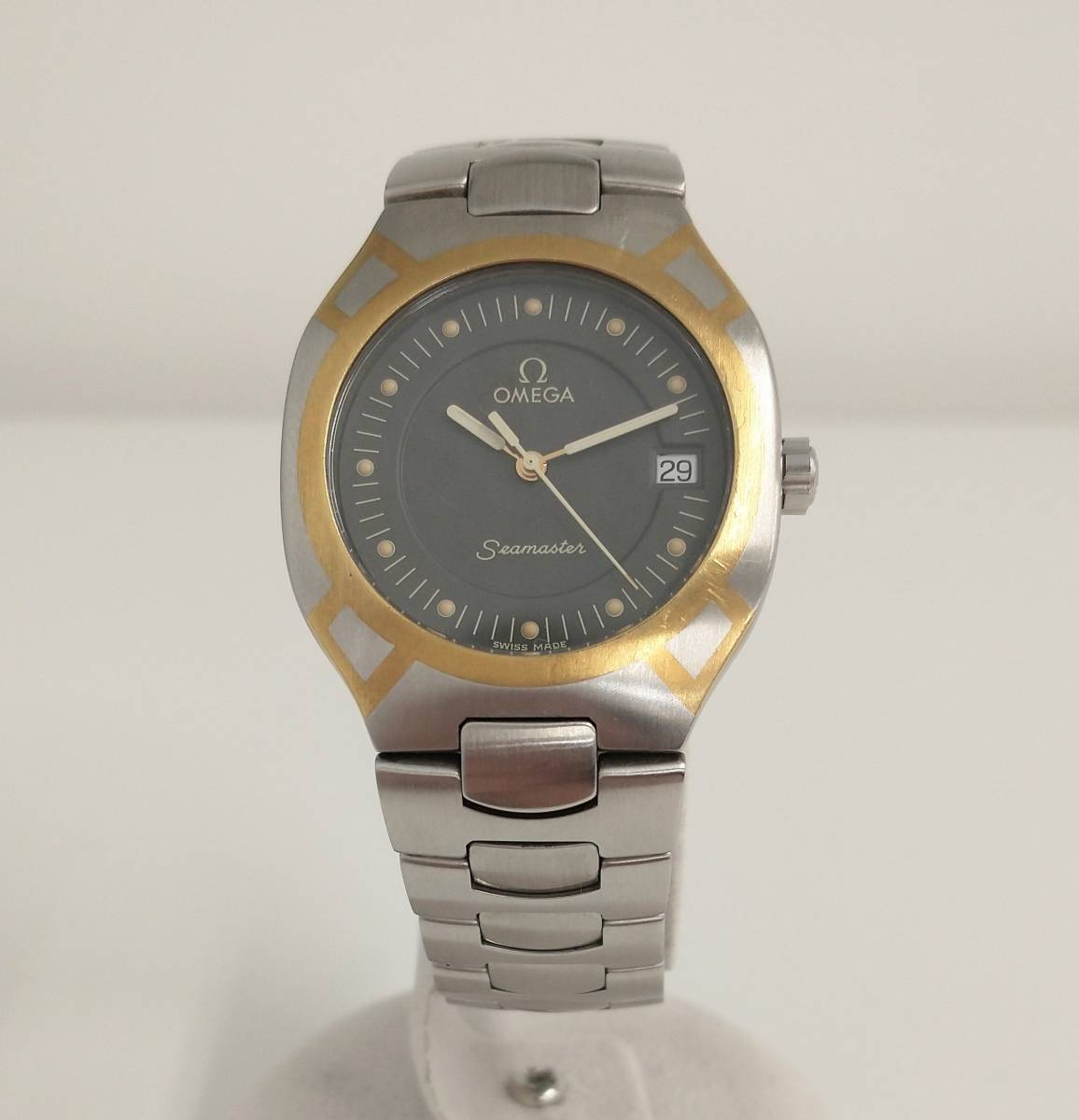 OMEGA オメガ シーマスター ポラリス 1455/448 メンズ クォーツ 腕時計(シーマスター)｜売買されたオークション情報、yahoo ...