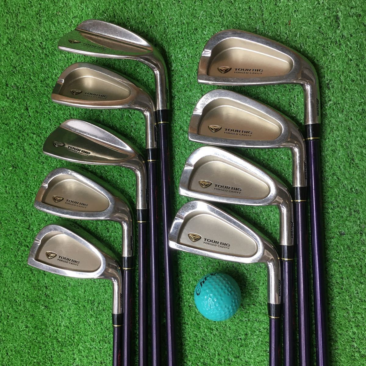 IS-252 MIZUNO ミズノ TOUR BIG アイアン 3.4.5.3.8.9.F.P.S 9本セット フレックスSR(ミズノ)｜売買されたオークション情報、yahooの商品情報を ...