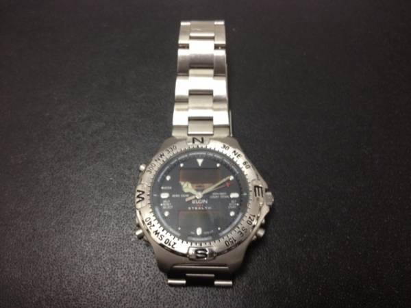 ELGINエルジン腕時計 ステルス エアフォース FK-1002-C(エルジン)｜売買されたオークション情報、yahooの商品情報をアーカイブ ...