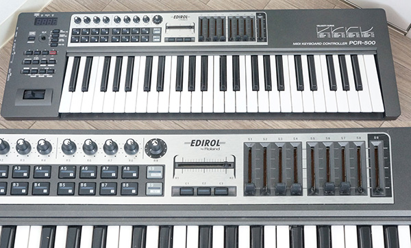 EDIROL PCR-500 MIDIキーボード コントローラー(MIDIキーボード、コントローラー)｜売買されたオークション情報、yahoo ...
