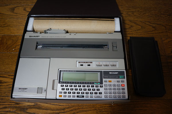 SHARP PC-1600K CE-1600P シャープポケットコンピュータ(ポケットコンピュータ)｜売買されたオークション情報、yahooの ...