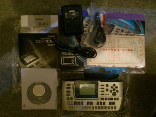 YAMAHA シーケンサー QY100 ACアダプタ メモリ付(音源モジュール)｜売買されたオークション情報、yahooの商品情報をアーカイブ ...