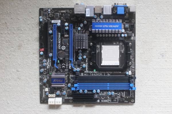 MSI 890GXM-G65 AM3/890GX+SB850/Micro-ATX/HDMI(MSI)｜売買されたオークション情報、yahooの ...