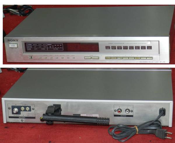 高音質の名機 SONY ST-J75 FM/AM デジタルシンセチューナー(チューナー)｜売買されたオークション情報、yahooの商品情報を ...