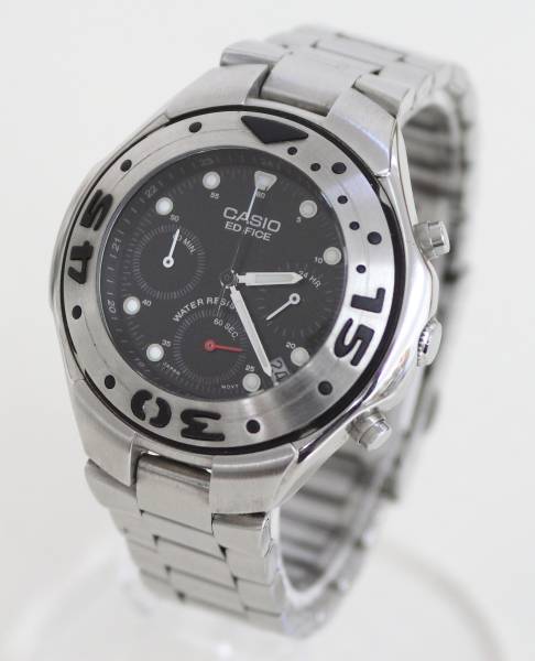 CASIO カシオ 腕時計 EDIFICE EF-301 E264(EDIFICE)｜売買されたオークション情報、yahooの商品情報をアーカイブ公開 - オークファン（aucfan.com）