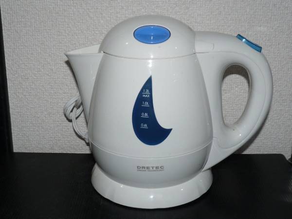 DRETEC/わくわくケトル/PO-101/1.2L/(電気ケトル)｜売買されたオークション情報、yahooの商品情報をアーカイブ公開 - オークファン（aucfan.com）