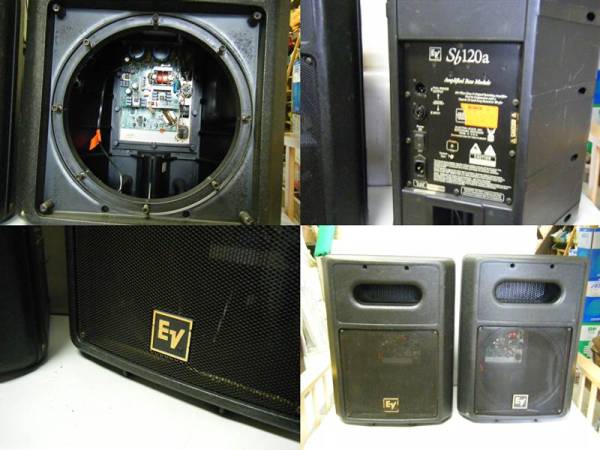 EV Sb120a エンクロージャー 400W アンプ エレクトロボイス(ウーファー)｜売買されたオークション情報、yahooの商品情報を ...