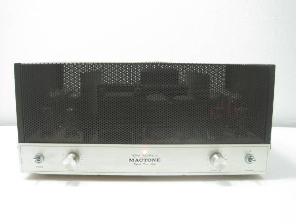 MACTONE 63M-MARK II マックトン ステレオパワーアンプ(本体)｜売買されたオークション情報、yahooの商品情報をアーカイブ公開 - オークファン（aucfan.com）
