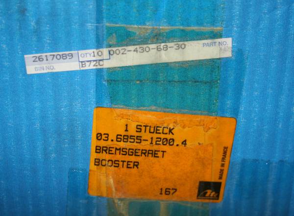 0024306830 MB ブレーキブースター(メルセデス・ベンツ用)｜売買されたオークション情報、yahooの商品情報をアーカイブ公開 ...