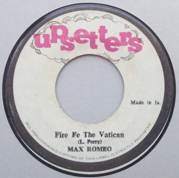 '76 roots reggae / FIRE FE THE VATICAN - MAX ROMEO/vg++(レゲエ)｜売買された ...
