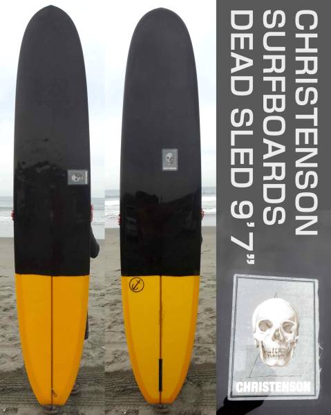 Christenson クリステンソン DEAD SLED 9'7ノーズライダー(9.6フィート～)｜売買されたオークション情報、yahooの ...