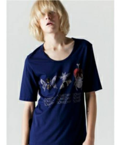 シャリーフ shareef 14ss クルーネック Tシャツ 青 サイズ1(ファクトタム)｜売買されたオークション情報、yahooの商品情報をアーカイブ公開 - オークファン（aucfan.com）