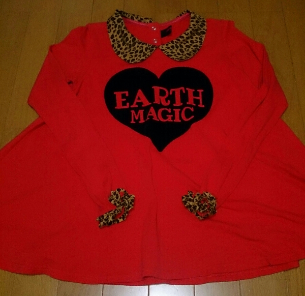 EARTHMAGIC チュニックワンピ 150 アースマジック(ワンピース)｜売買されたオークション情報、yahooの商品情報をアーカイブ公開 - オークファン（aucfan.com）