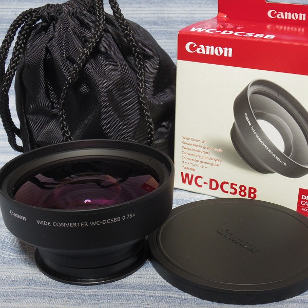Canon WC-DC58B 0.75x G7/G9用 ワイドコンバーター 良品(コンパクトカメラ用)｜売買されたオークション情報、yahoo ...
