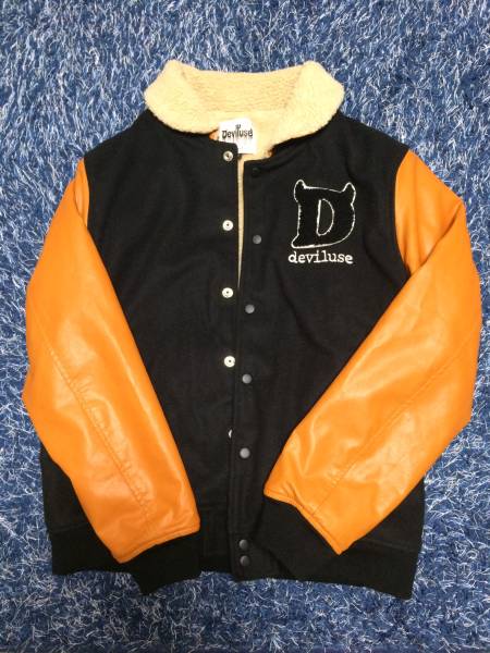 Deviluse デビルユース スタジアムジャケット ブラック M(Mサイズ)｜売買されたオークション情報、yahooの商品情報をアーカイブ公開 - オークファン（aucfan.com）
