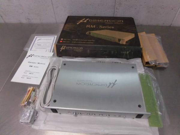 未取付品/ミューディメンションRM-V41/75W×4chパワーアンプ(アンプ)｜売買されたオークション情報、yahooの商品情報をアーカイブ公開 - オークファン（aucfan.com）