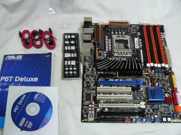 ASUS P6T Deluxe LGA1366 ハイエンド X58 ピン曲がり無し(ASUSTeK)｜売買されたオークション情報、yahooの ...