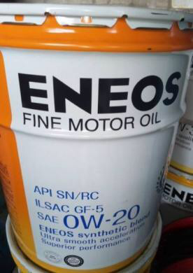 ENEOS エネオス ファインモーターオイル 0w-20 20Lペール缶(エンジンオイル)｜売買されたオークション情報、yahooの商品情報をアーカイブ公開 - オークファン（aucfan.com）