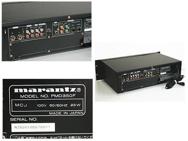 マランツmarantz PMD350 ステレオ カセット CDプレーヤー(一般)｜売買されたオークション情報、yahooの商品情報をアーカイブ ...